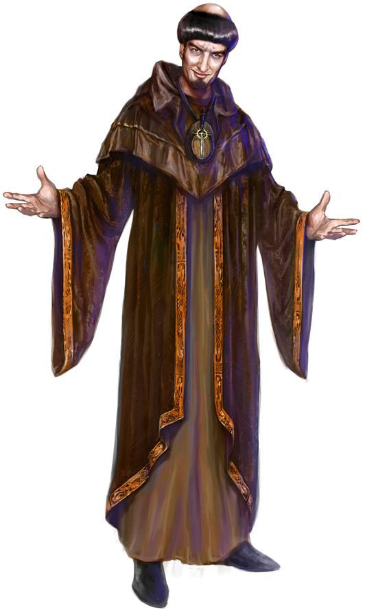 Прислужник [Acolyte] / Бестиарий D&D 5 / Monster manual