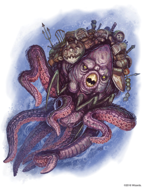 Моркот [Morkoth] / Бестиарий D&D 5 / Mordenkainen Presents: Monsters of ...